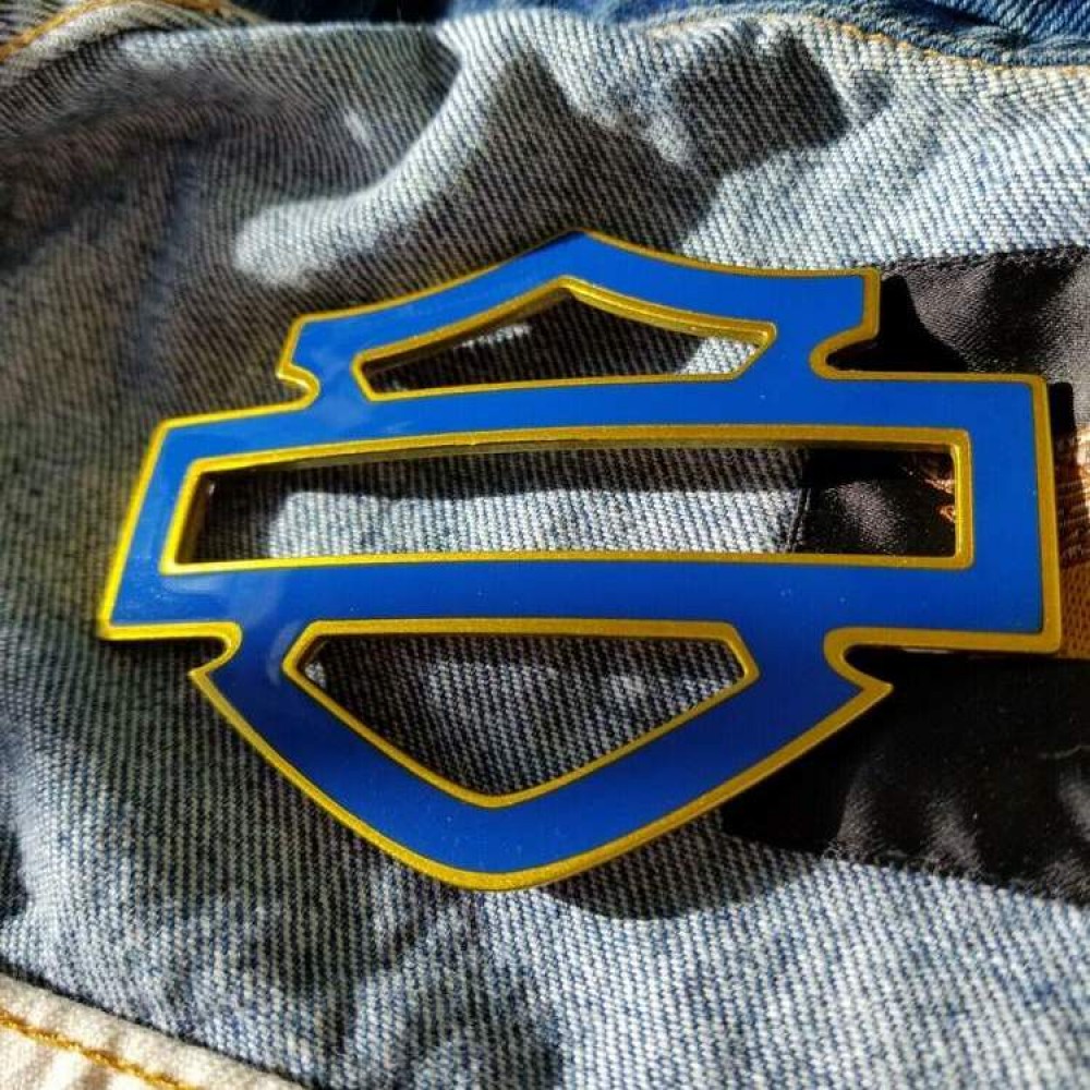 Buy Blue with gold front outline tank emblems. Custom emblems for ...